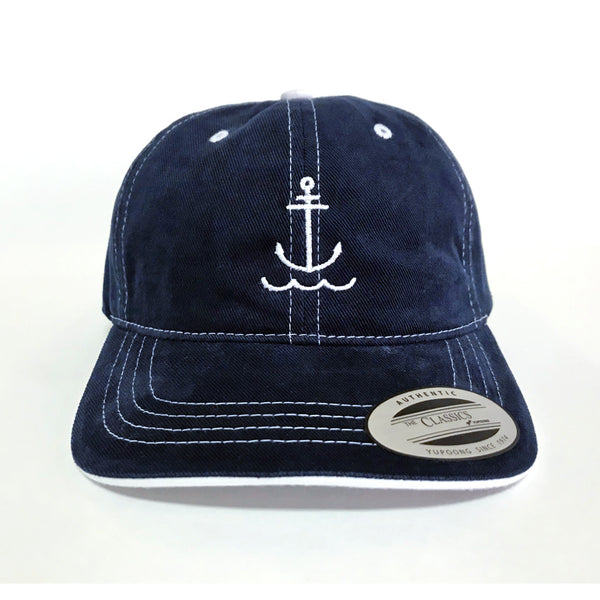 Dad Style Anchor Hat - Navy – Boat Up
